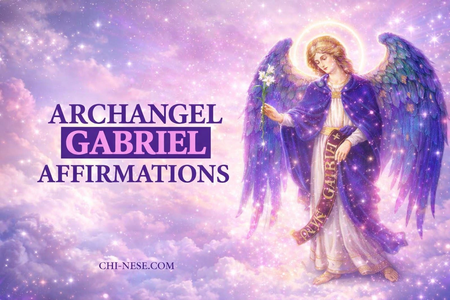 Archangel Gabriel’s Healing Affirmations for Peace and Guidance
