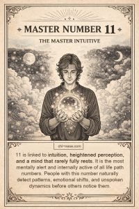 Master Numbers 11, 22, 33 in Numerology: Meaning, Traits, and Purpose