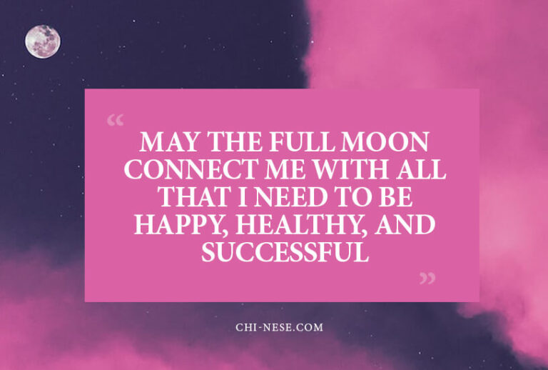 The 35 Most Powerful Full Moon Affirmations To Use Today (With Images)