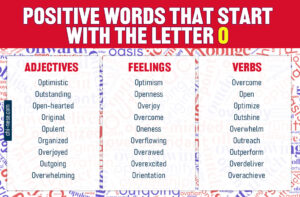 200+ Positive Words That Start With O (Adjectives, Verbs & More)
