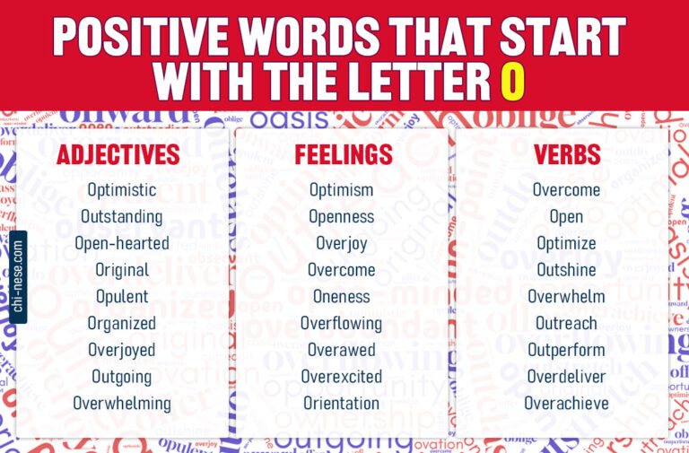 200+ Positive Words That Start With O (Adjectives, Verbs & More)