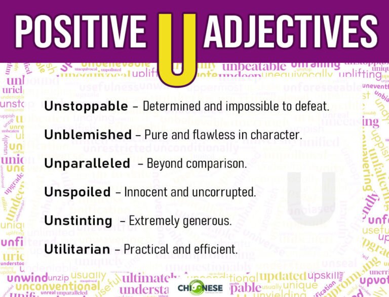 150+ Positive Words That Start With U (+ Meanings & Examples)