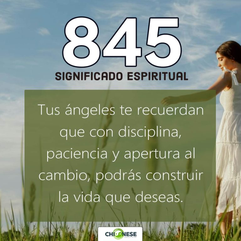 Número de ángel 845: significado espiritual y mensaje en tu vida