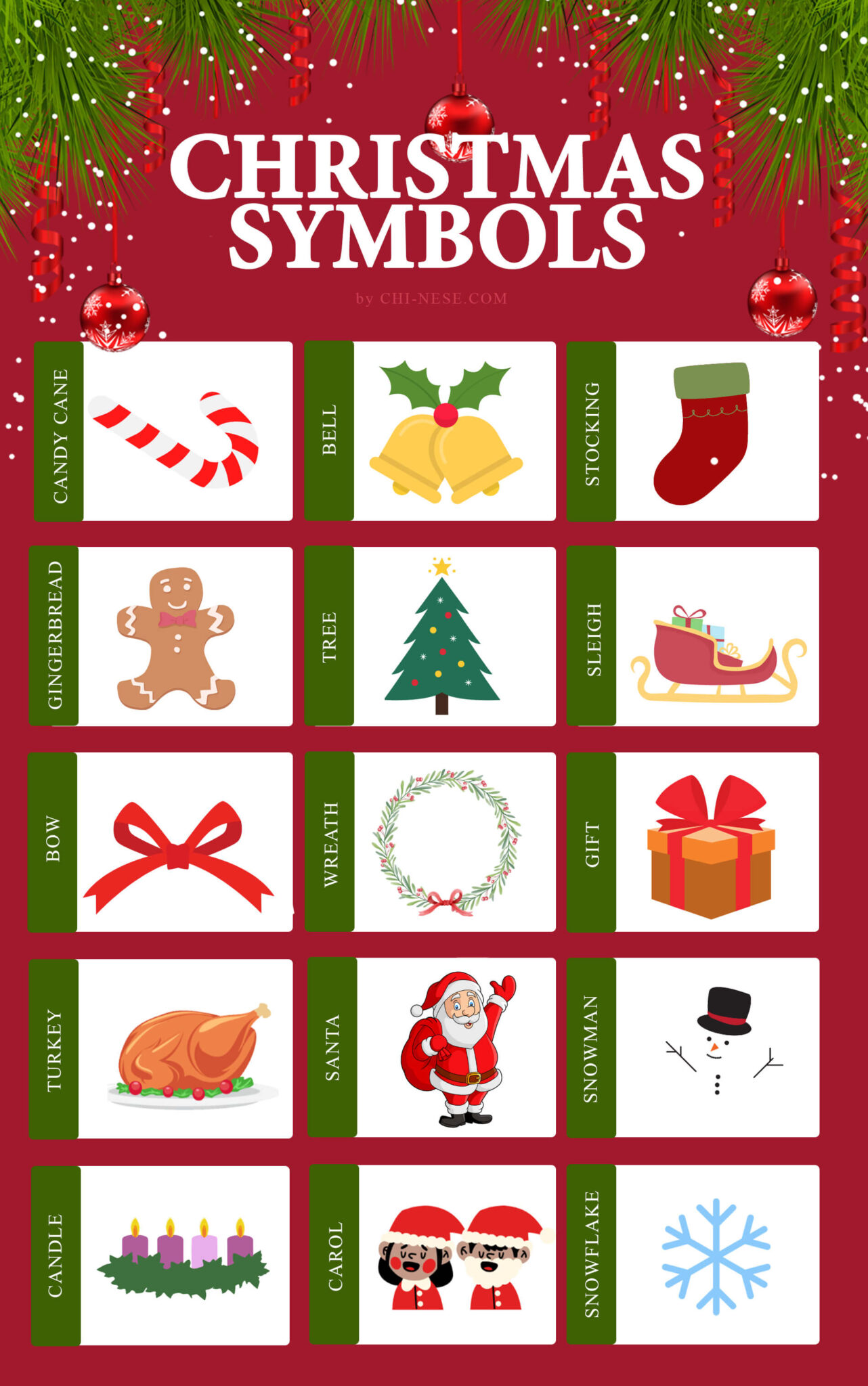 50+ Christmas Words From A to Z (With Meanings)