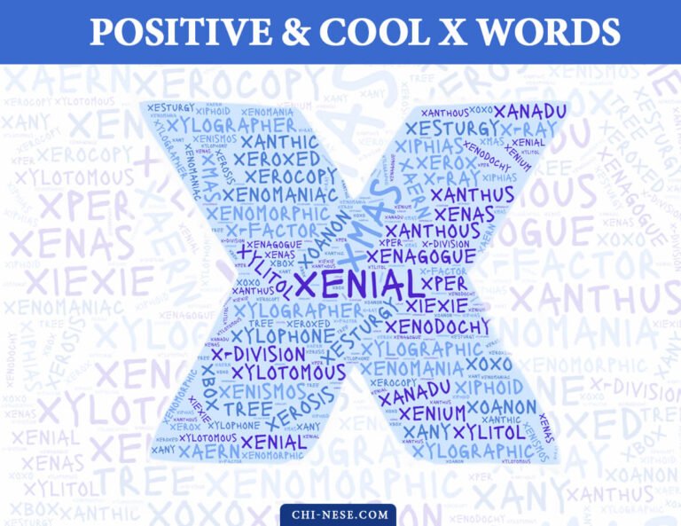 88 Positive Words That Start With X (to Describe Someone)