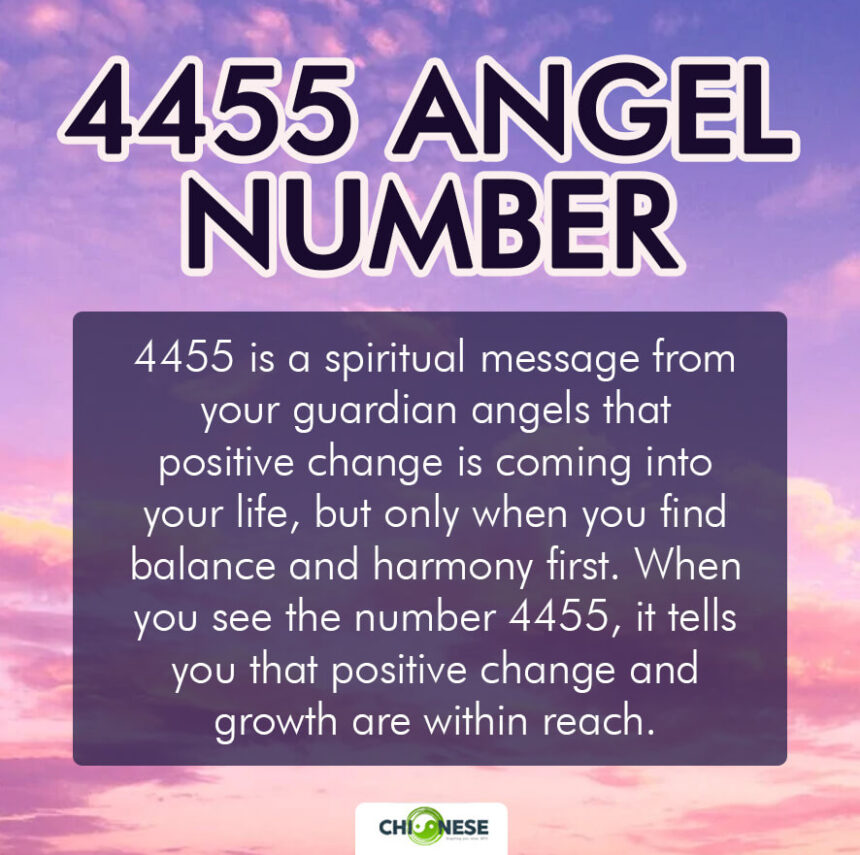 Angel Number 4455 Spiritual Meaning (Twin Flame, Love, Money)
