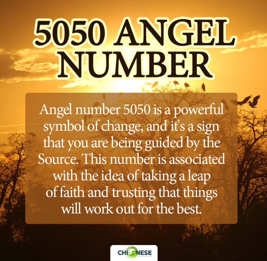 Angel Number 5050: The Shift That Starts When You Let Go