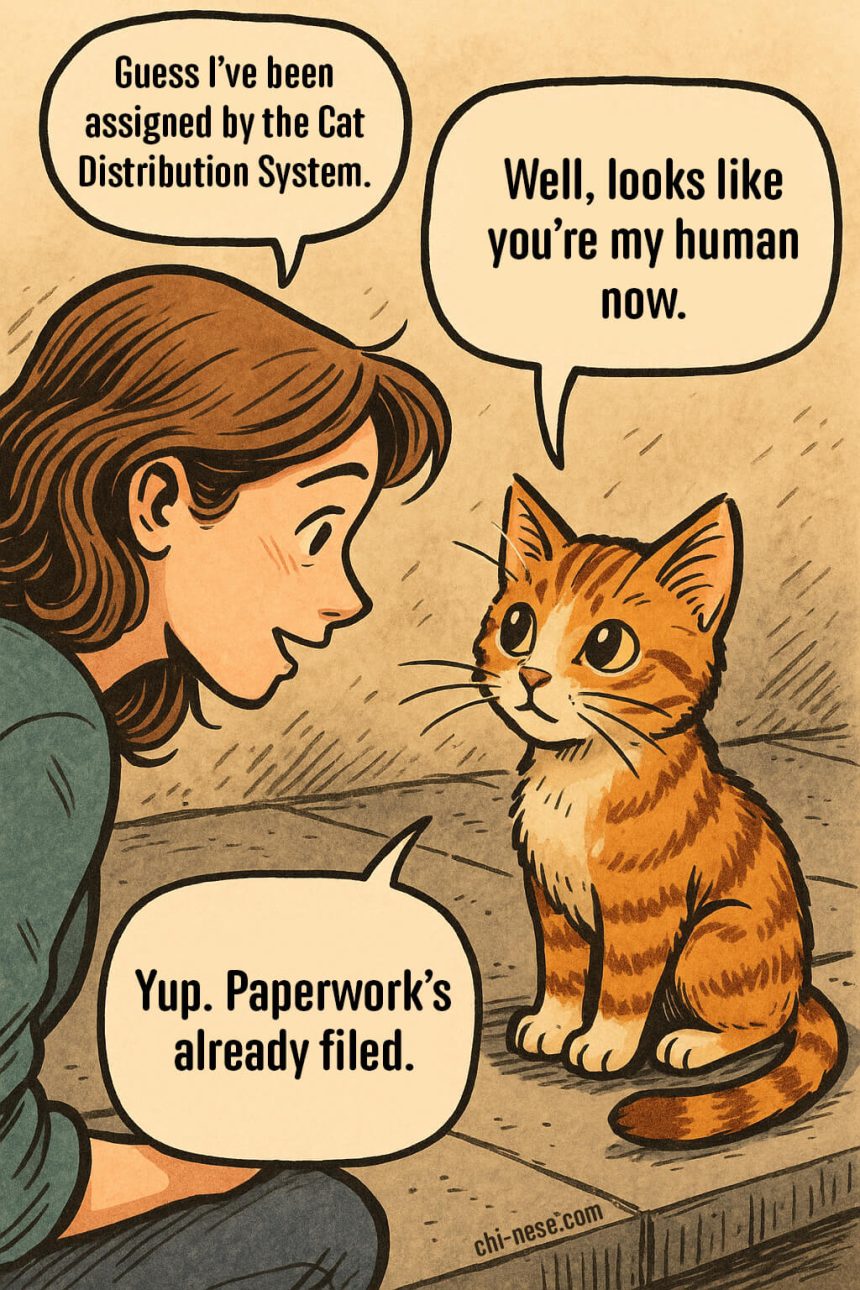 The Universal Cat Distribution System, Explained by A Cat Lady