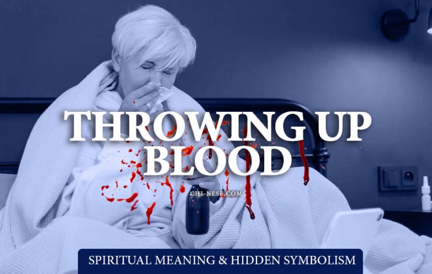 Dream About Throwing Up Blood: Spiritual Meaning