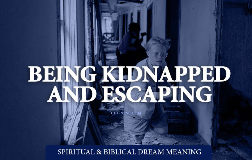 Dream of Being Kidnapped by A Stranger: Spiritual Meaning