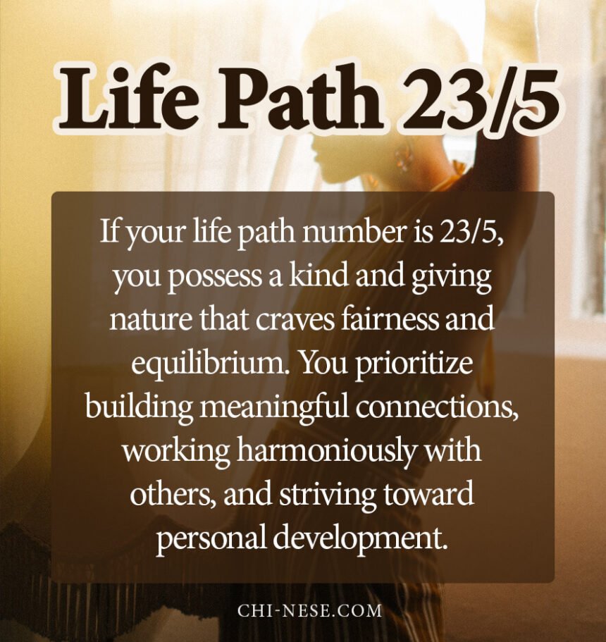 Life Path Number 23/5 Meaning, Traits, Lessons & Love