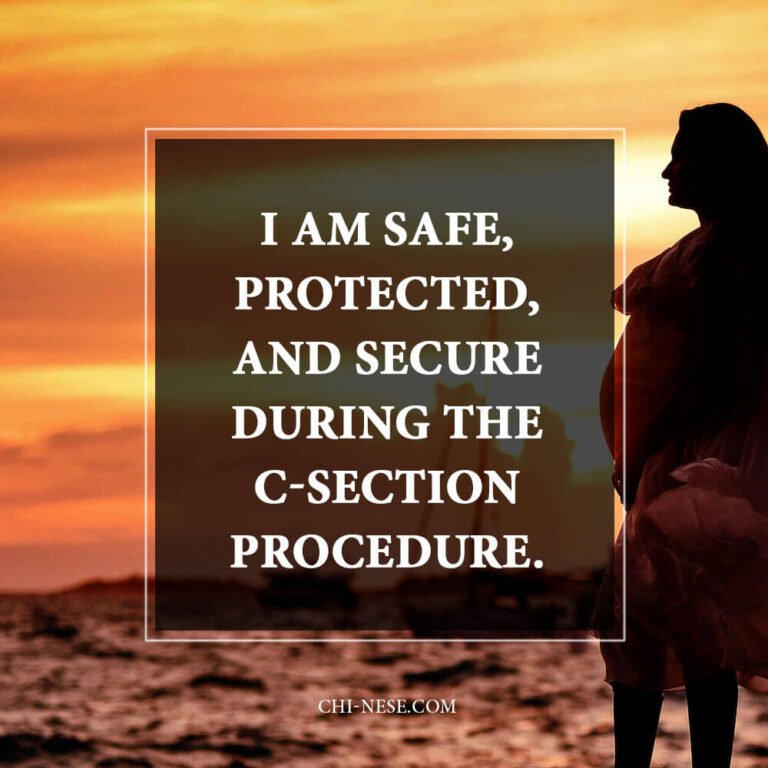 55 Positive C-Section Affirmations For Healing