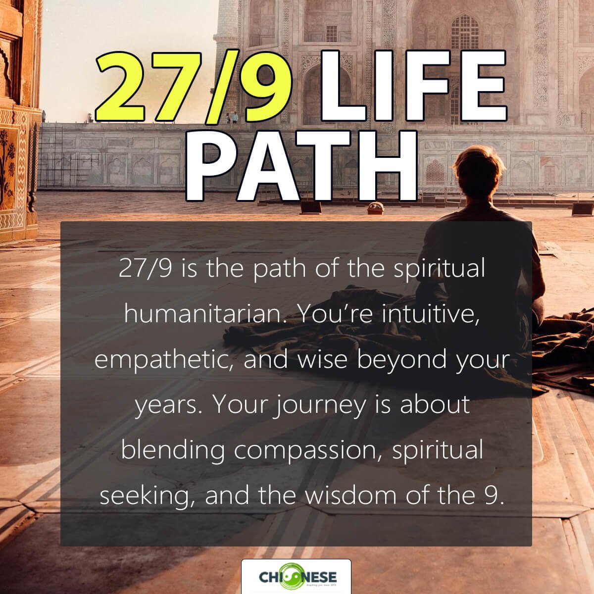 Life Path Number 27/9 Meaning: Personality, Love, Career & Life Lessons