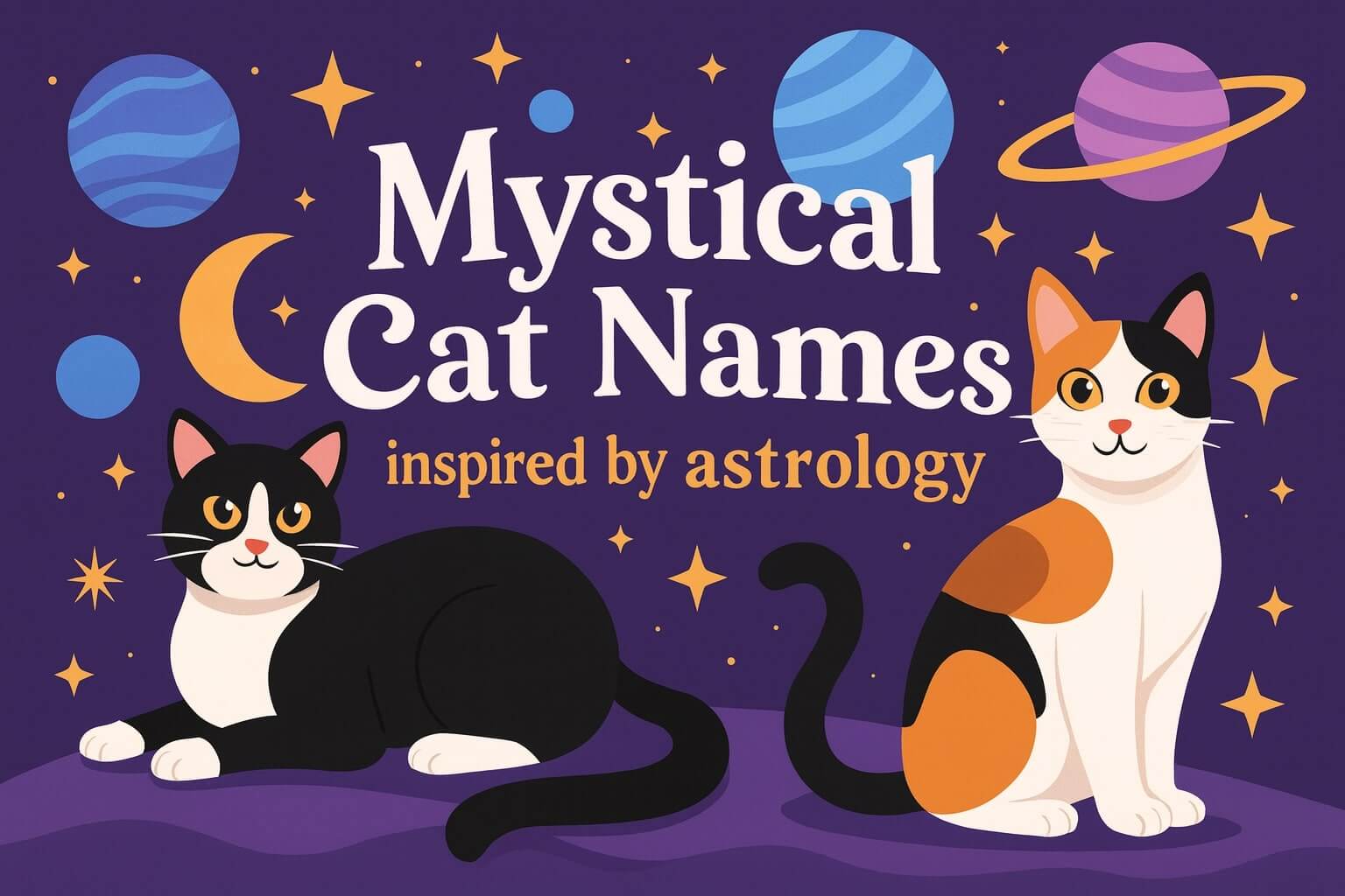 55+ Mystical Cat Names Based on Astrology (With Meanings)