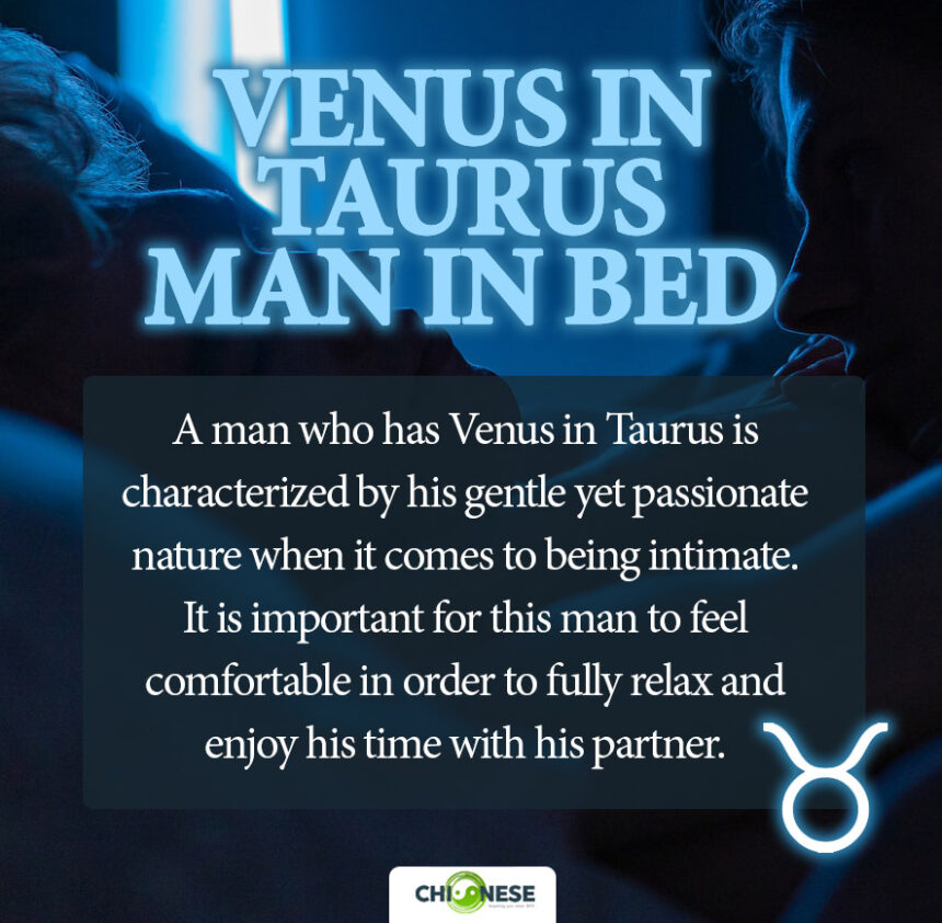Here's What A Venus In Taurus Man Is Like In Bed