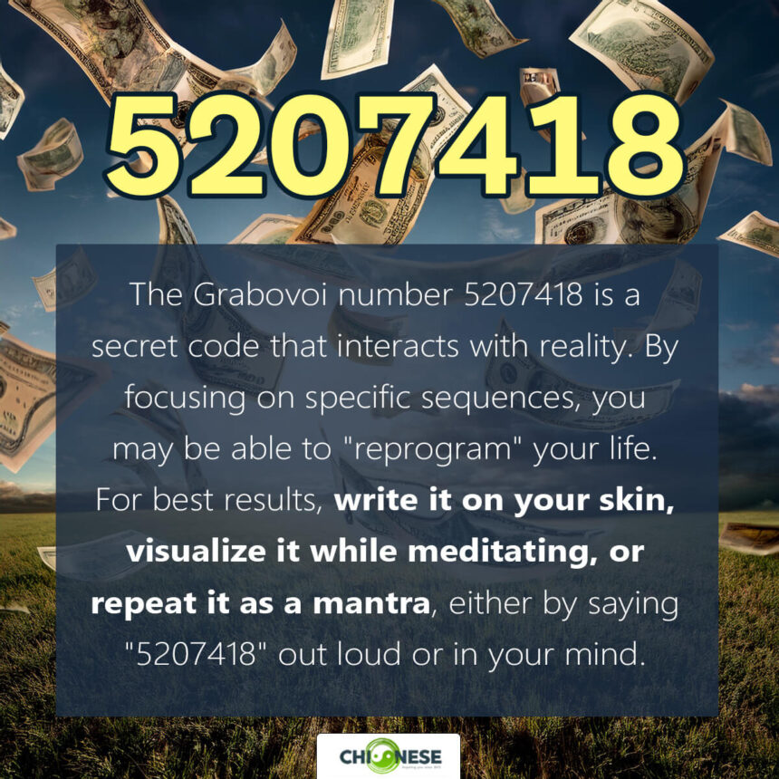 5207418 Manifestation Number Explained (+ My Results)