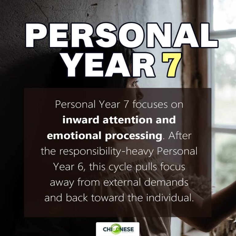 Personal Year 7: Love, Relationships, Emotional Strain