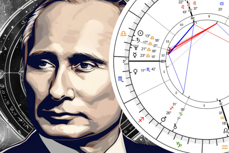 Vladimir Putin's Birth Chart: Power, Control, and the Art of Strategy