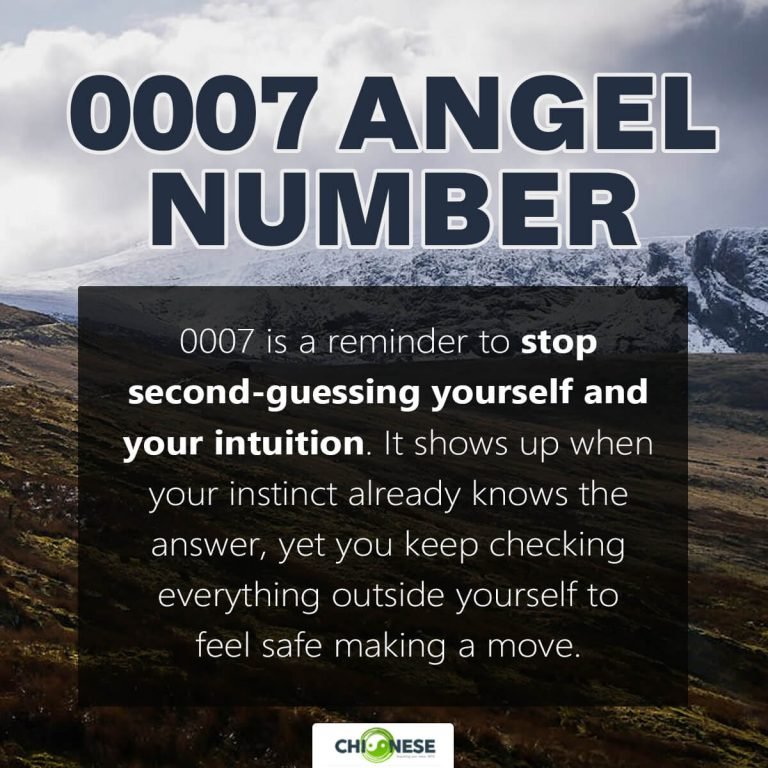 Angel Number 0007: Answers Are Already Inside You