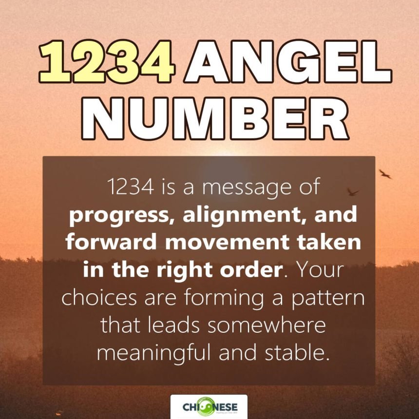 Angel Number 1234: Step by Step, Your Path Is Unfolding