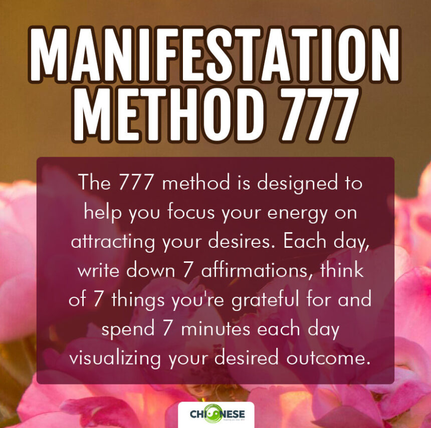 777 Manifestation Method Explained & How To Use It