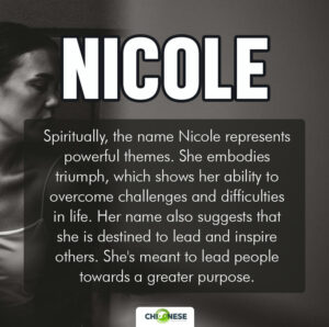 The Spiritual Meaning of The Name Nicole