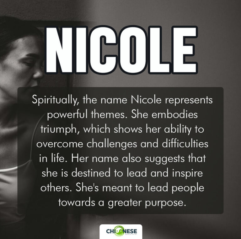 The Spiritual Meaning of The Name Nicole