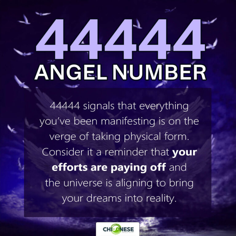 Angel Number 44444 Spiritual Meaning (Love, Twin Flame, Manifestation)