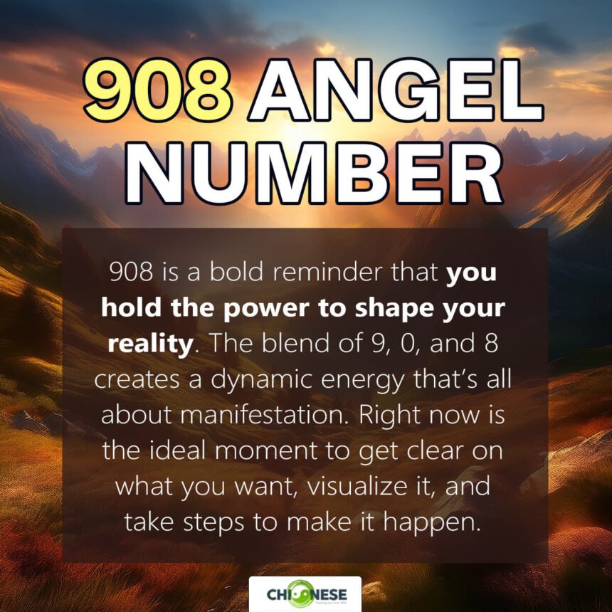 Angel Number 908: Meaning, Manifestation, and New Momentum