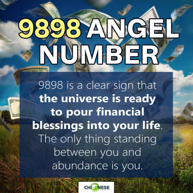 Angel Number 9898: A Divine Push Toward Wealth And Love