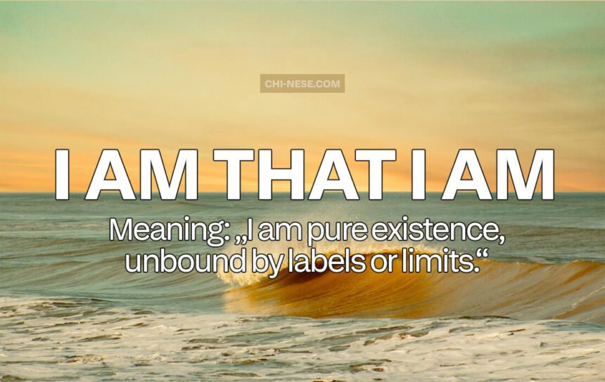 The Spiritual Meaning of "I Am That I Am" Explained