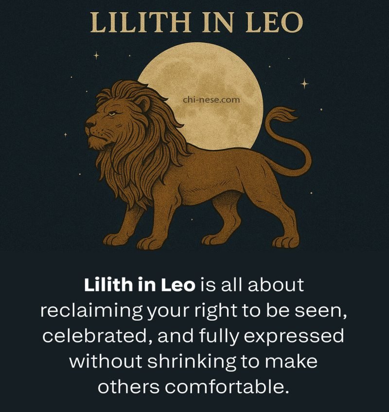 Lilith in Leo: Healing the Shadow of Spotlight and Self-Worth