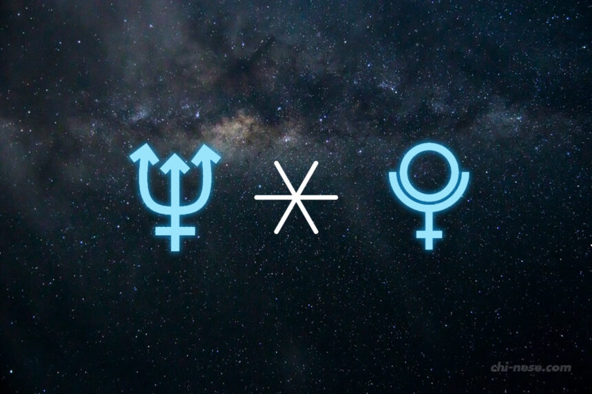 Neptune Sextile Pluto in Synastry: "The Background Music"