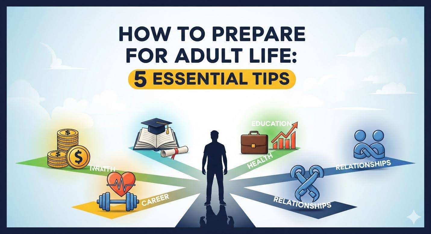How to Prepare for Adult Life: 5 Essential Tips You Need to Know