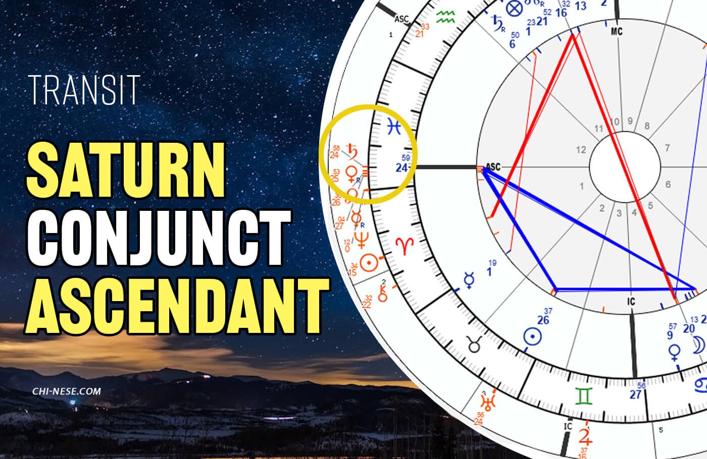 Saturn Conjunct Ascendant Transit: The Birth of a Stronger Self