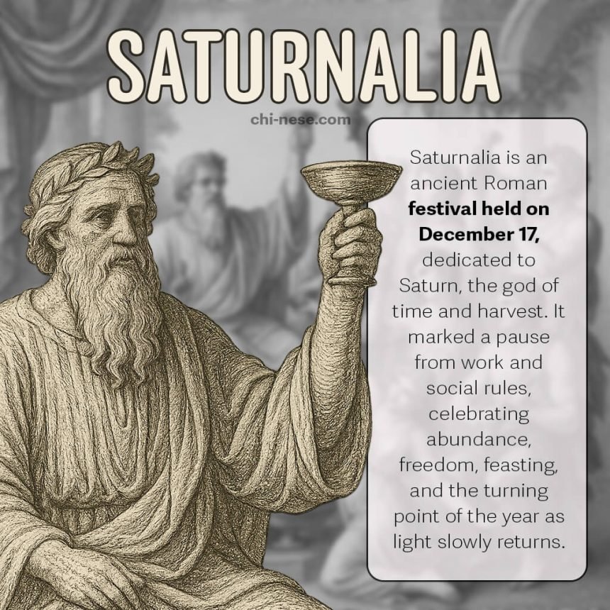 How to Celebrate Saturnalia, the Season of Rest and Reversal