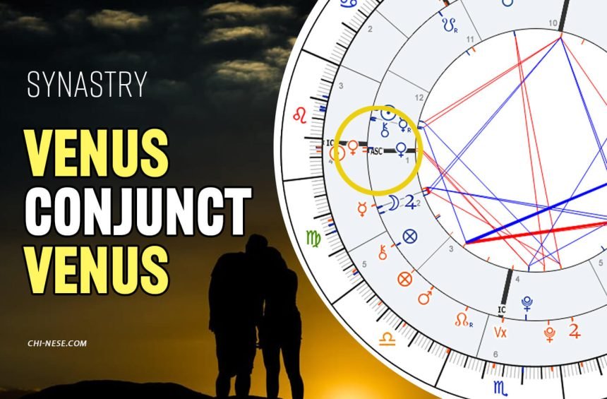 Venus Conjunct Venus Synastry: Two People, Same Love Language