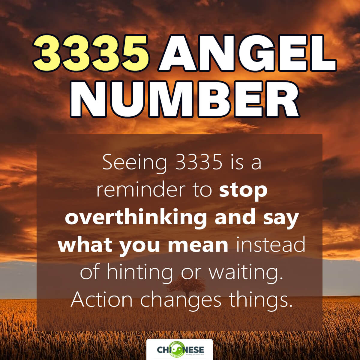 Angel Number 3335: When Thinking Is No Longer Enough