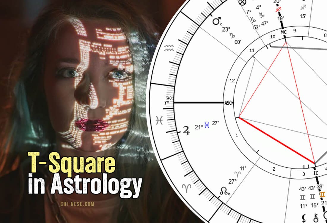 T-Square Aspect Pattern in Astrology: Natal and Relationship Impact